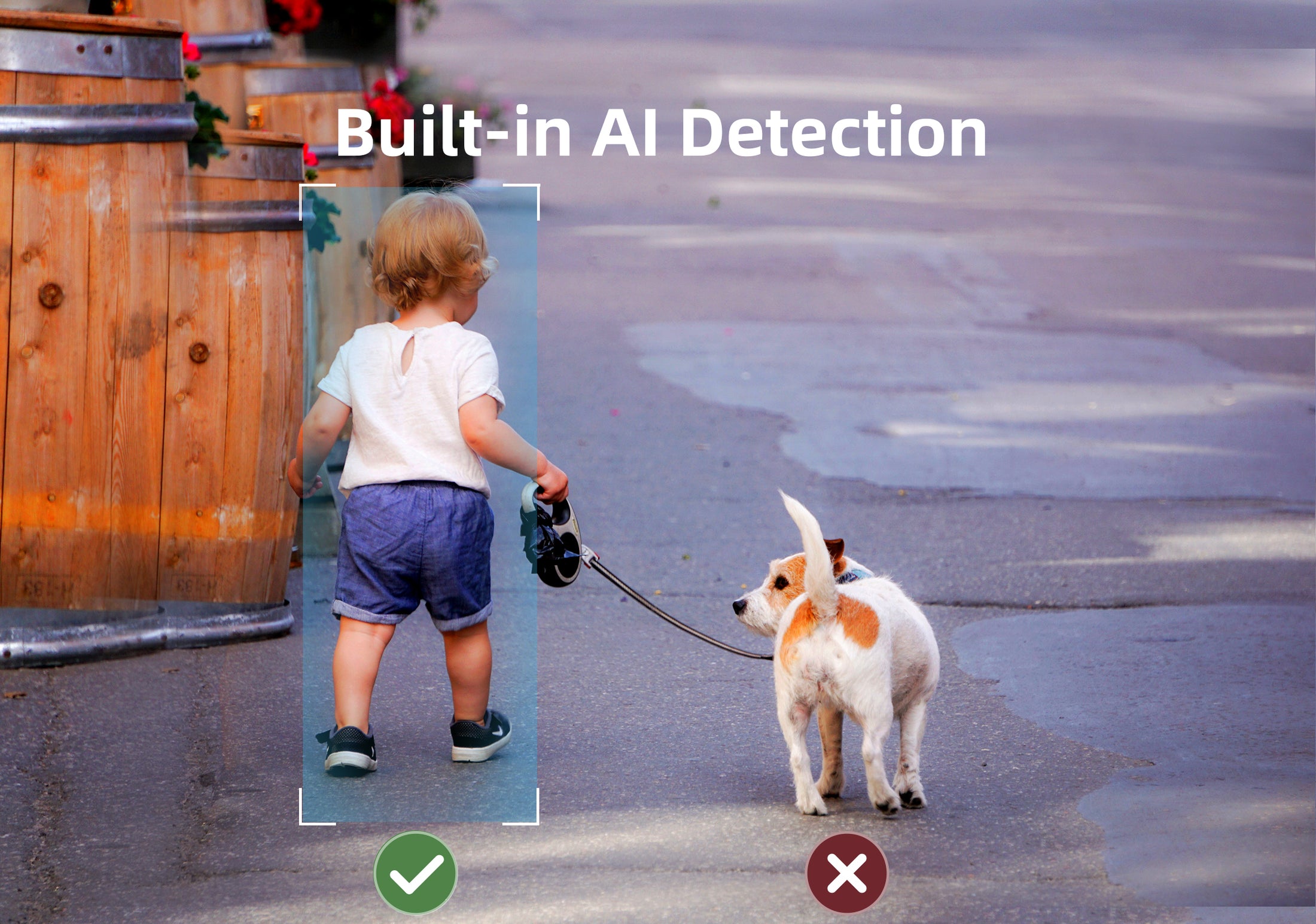 Noorio B310: Outdoor 2K Floodlight Camera - Screw Mount, No Monthly Fe ...